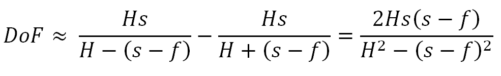 DoF – The simplified formula to understand DoF | Portrait Photographer ...